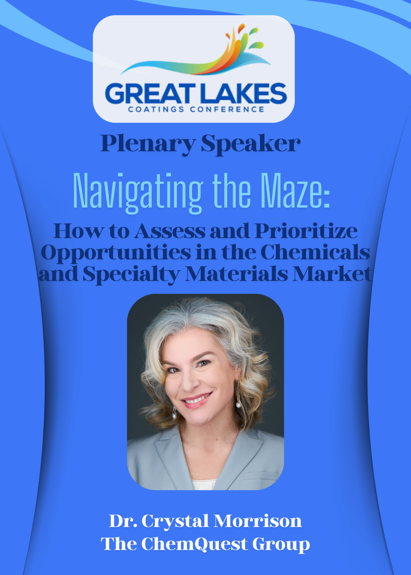 PLENARY SPEAKER – Great Lakes Coatings Conference